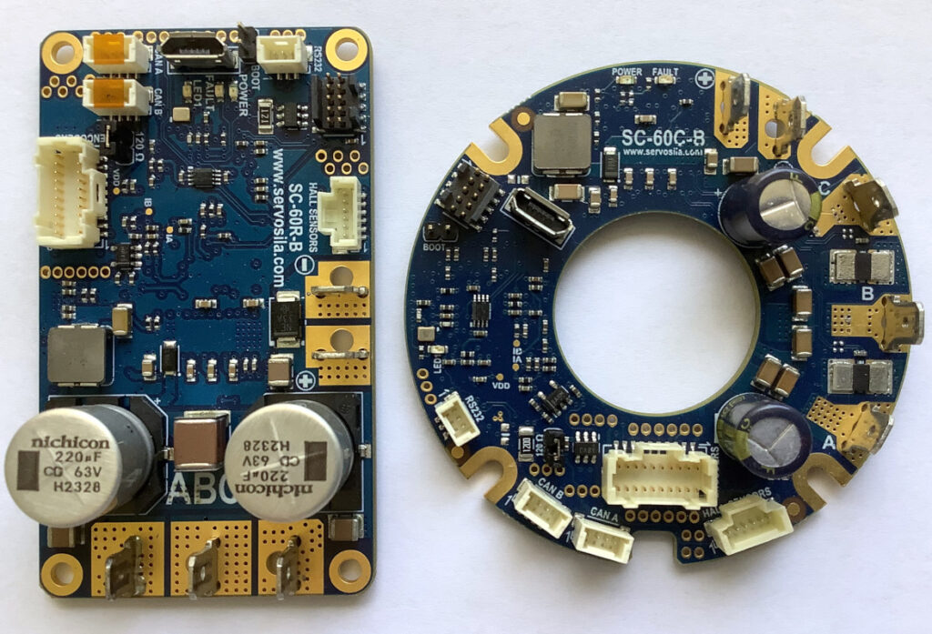 Servosila SC-60C Servo Drive (circular shape, hollow shaft) – Servosila